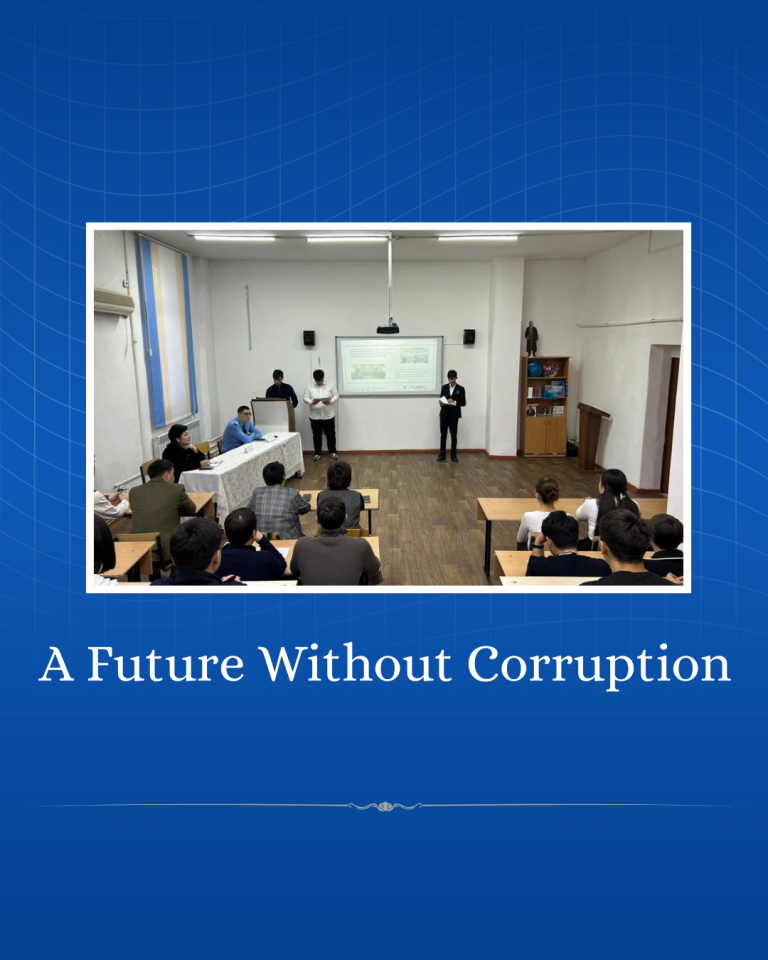 A Future Without Corruption – Zhetysu University